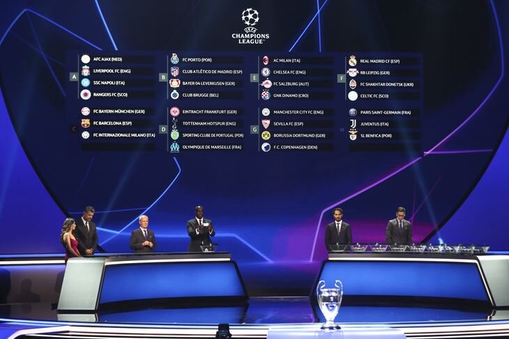 Así quedaron los grupos de la Champions League 2022/2023 - Radio Imperio 106.7 FM